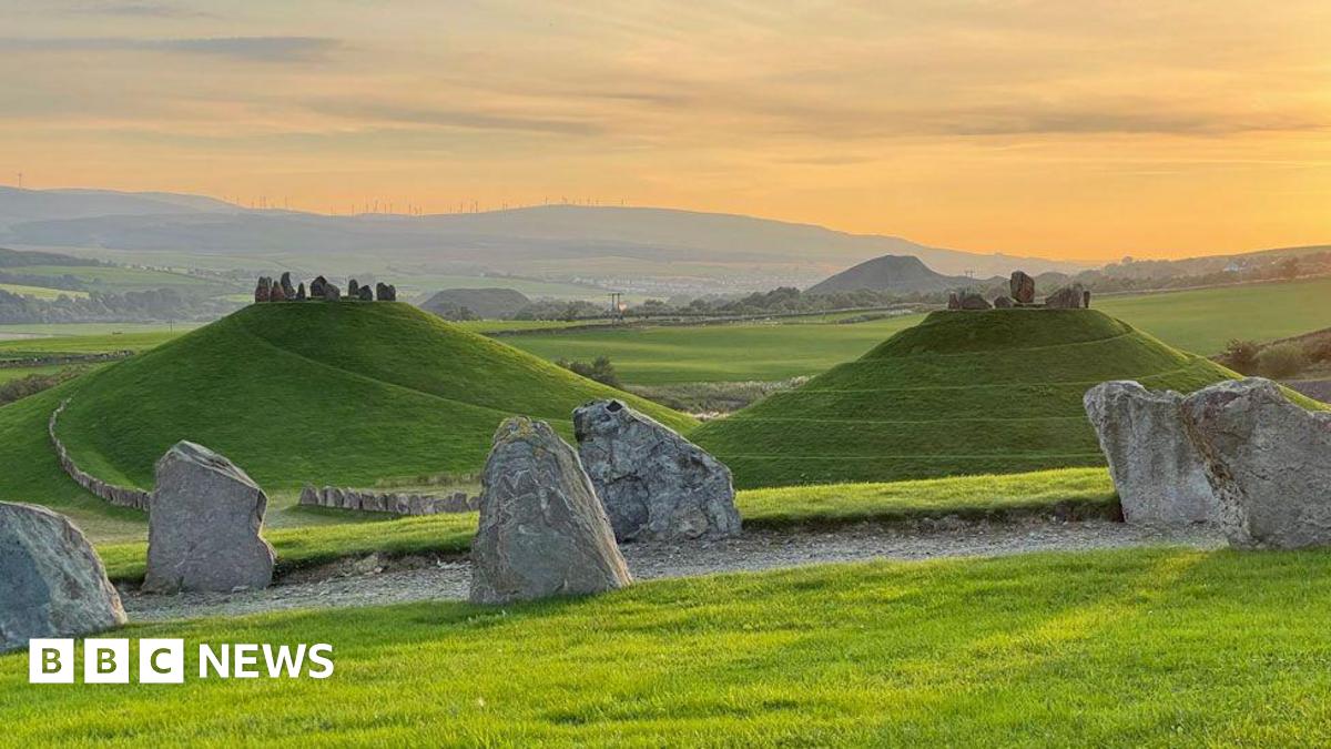 Crawick Multiverse: The coal mine which became a work of art - BBC News