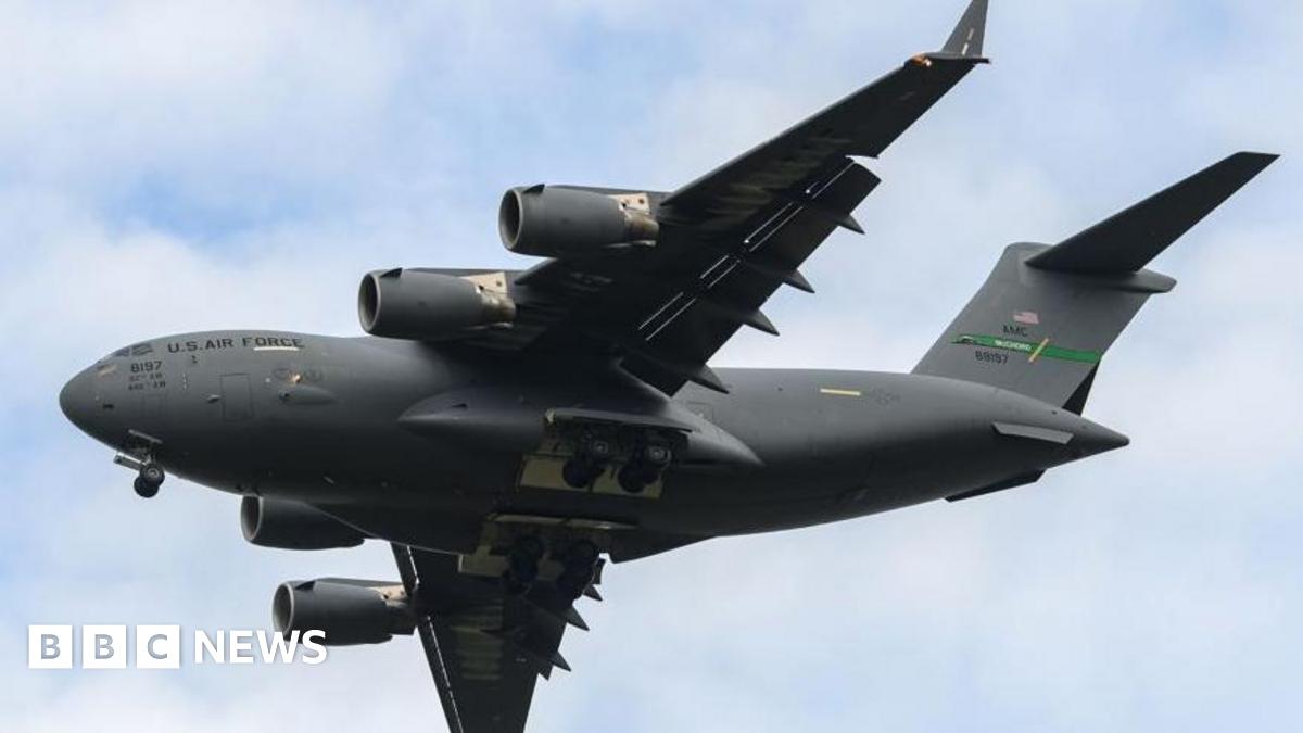 CND calls for transparency on 'nuclear weapons' to RAF Lakenheath - BBC ...