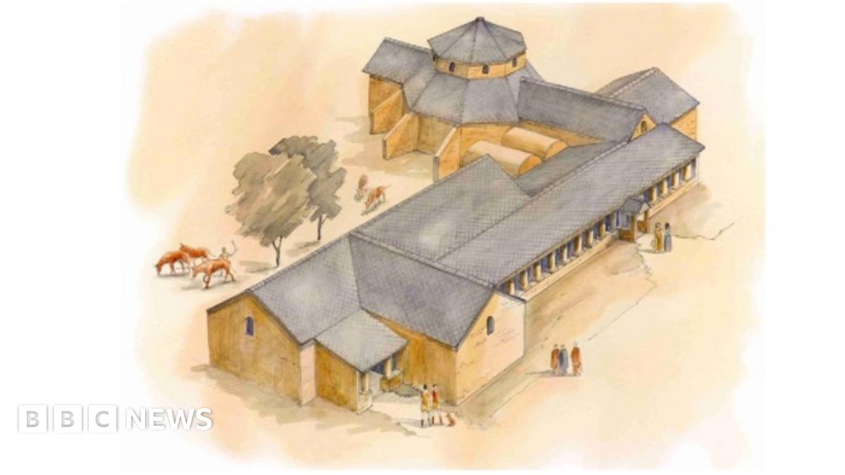 Dig begins in Lufton to locate Roman villa - BBC News