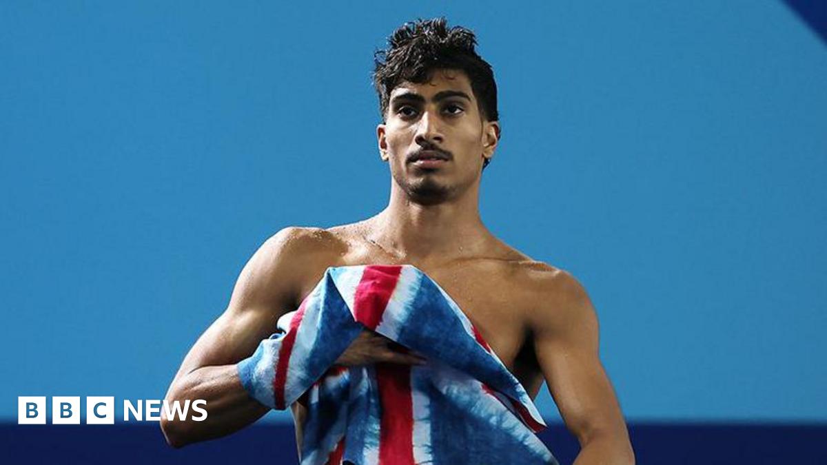 Paris 2024: Team GB's Kyle Kothari on diving for Olympic glory - BBC News