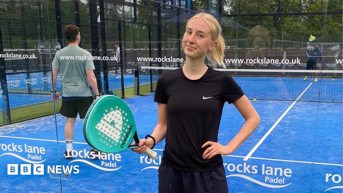 Padel: 'I want to play the sport but I can't afford it' - BBC News