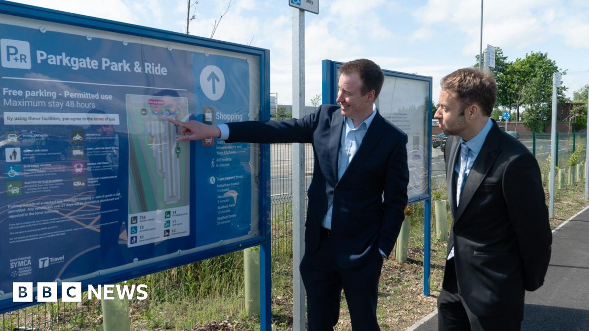 New Rotherham park and ride site opens - BBC News