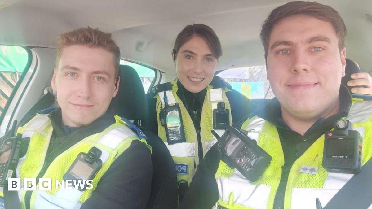 Meet the family on the Derbyshire police front line - BBC News