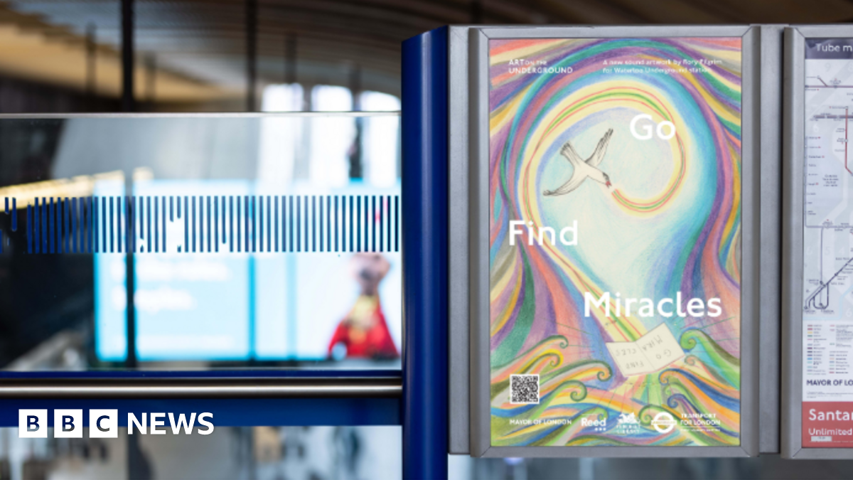 Sound artwork launched at London Waterloo Tube station - BBC News