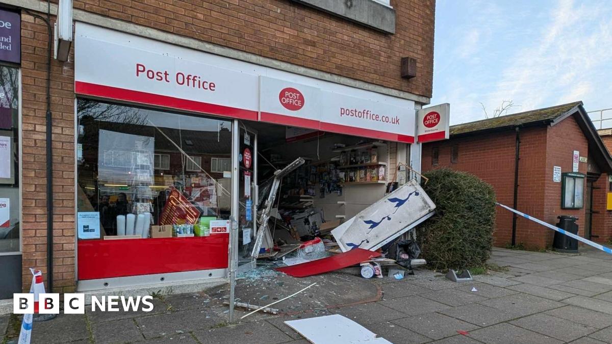 Winterbourne post office targeted in ram raid - BBC News