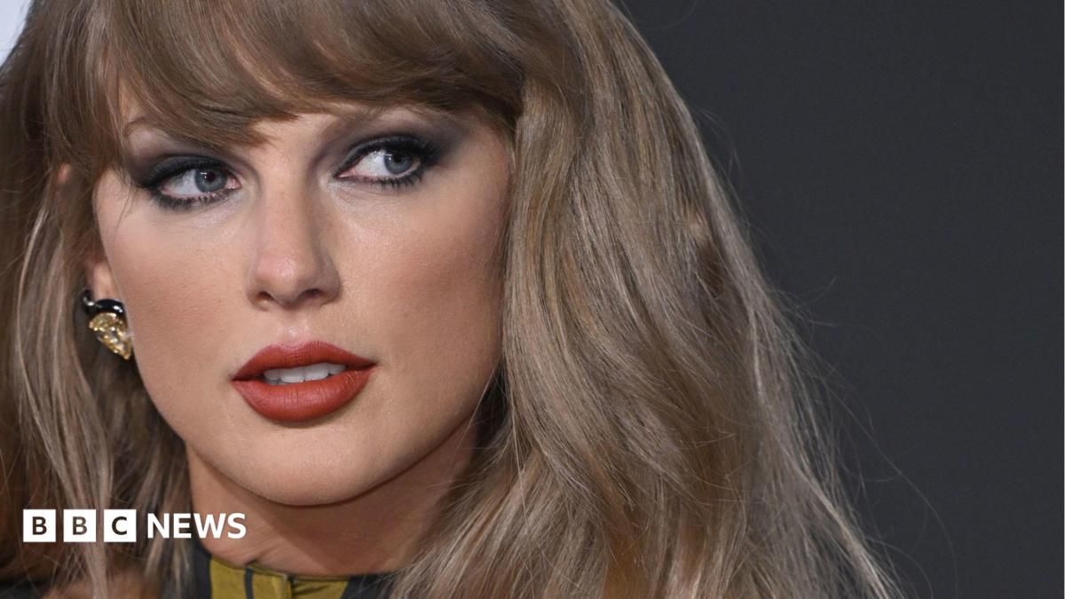 Just Stop Oil pair who targeted Taylor Swift's jet spared jail - BBC News