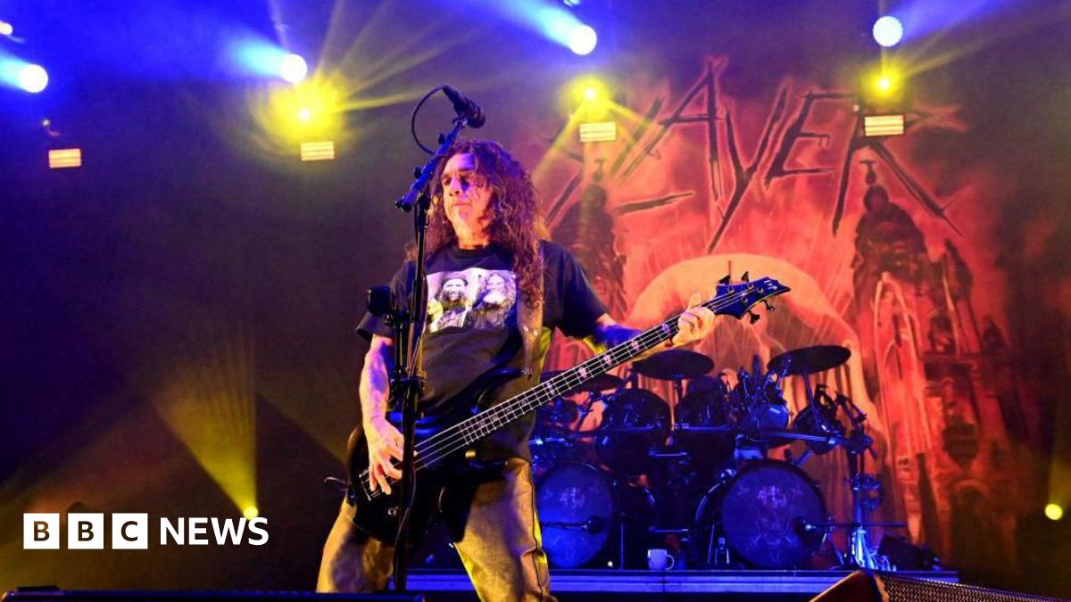 Slayer: Cardiff gig announced by thrash metal band - BBC News