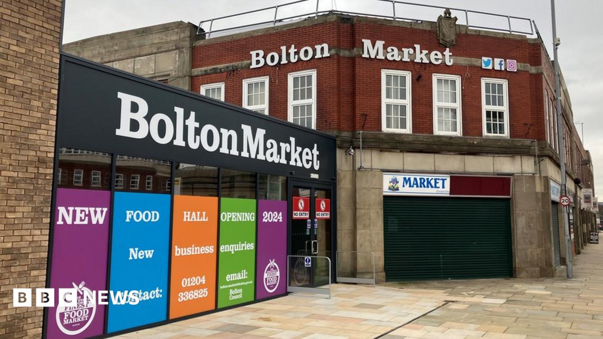 New Bolton food hall to bring 'buzzing atmosphere' to town - BBC News