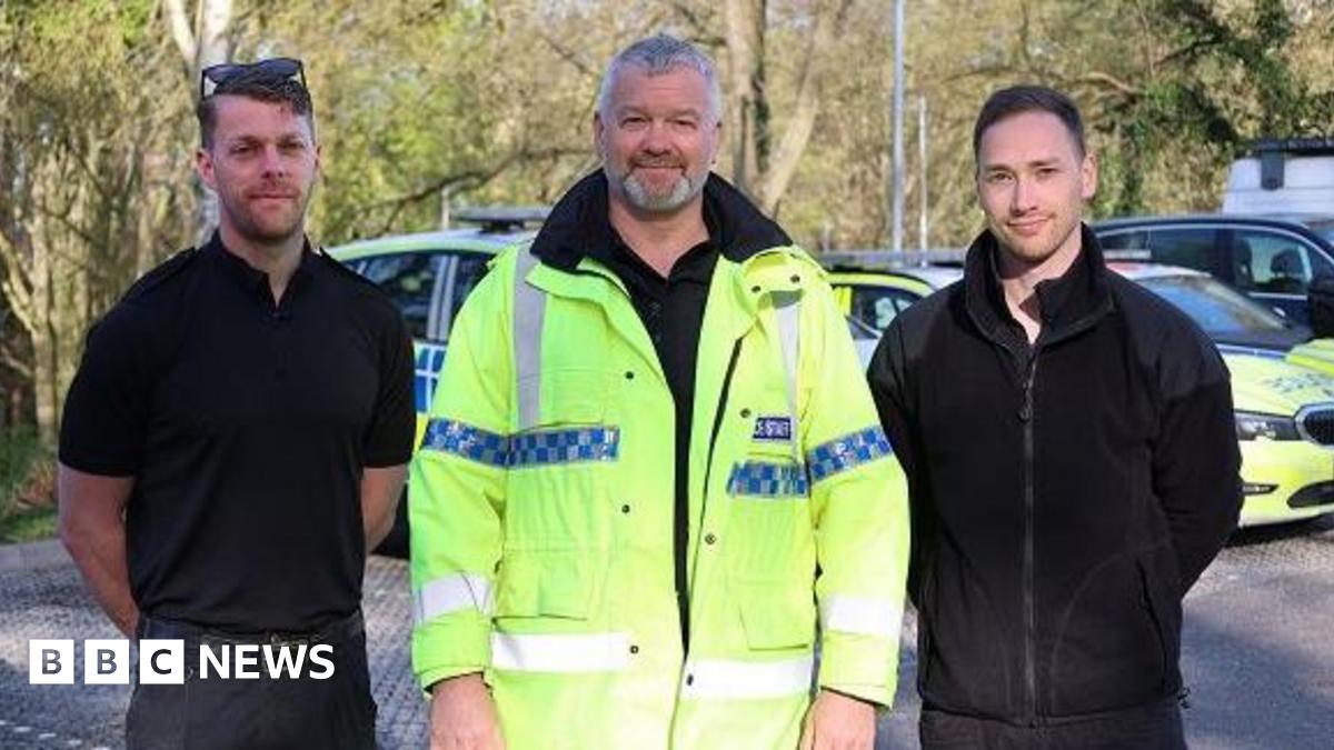 Nottinghamshire Police trio saved life of motorcyclist found on M1 ...
