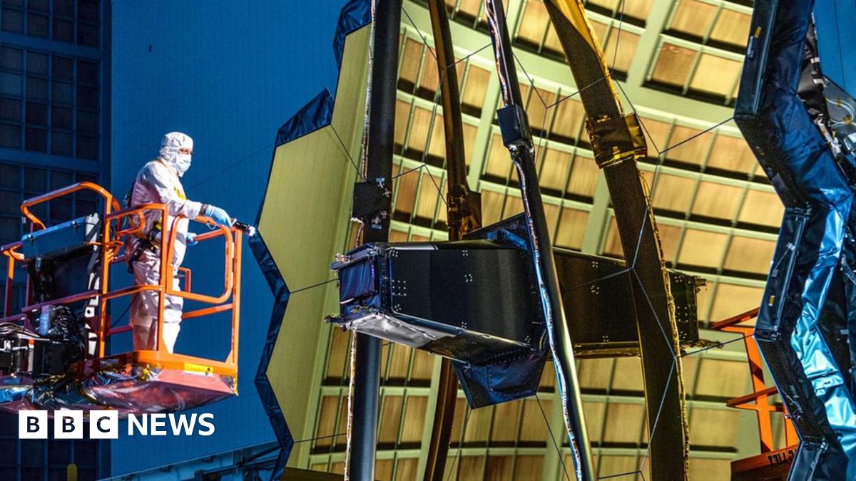 James Webb: A $10bn machine in search of the end of darkness - BBC News