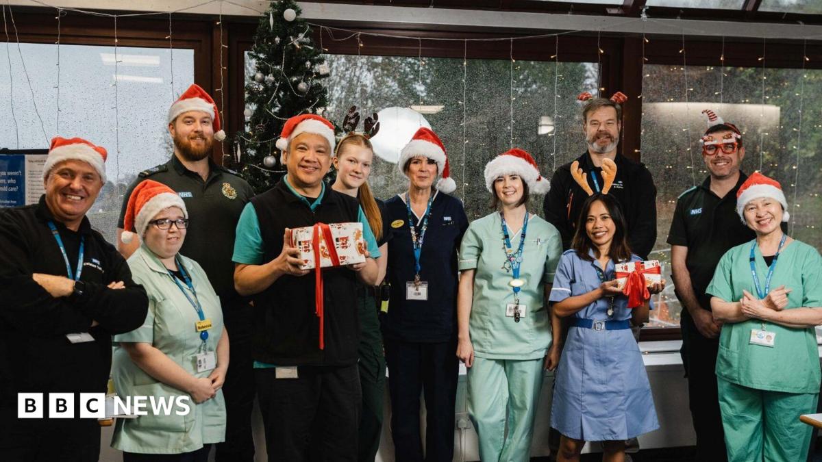 Devon hospital patients and staff to receive Christmas Day gift - BBC News