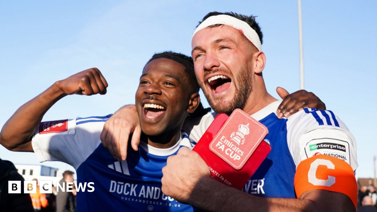 Macclesfield fans says FA Cup win was 'beyond our wildest dreams' - BBC ...