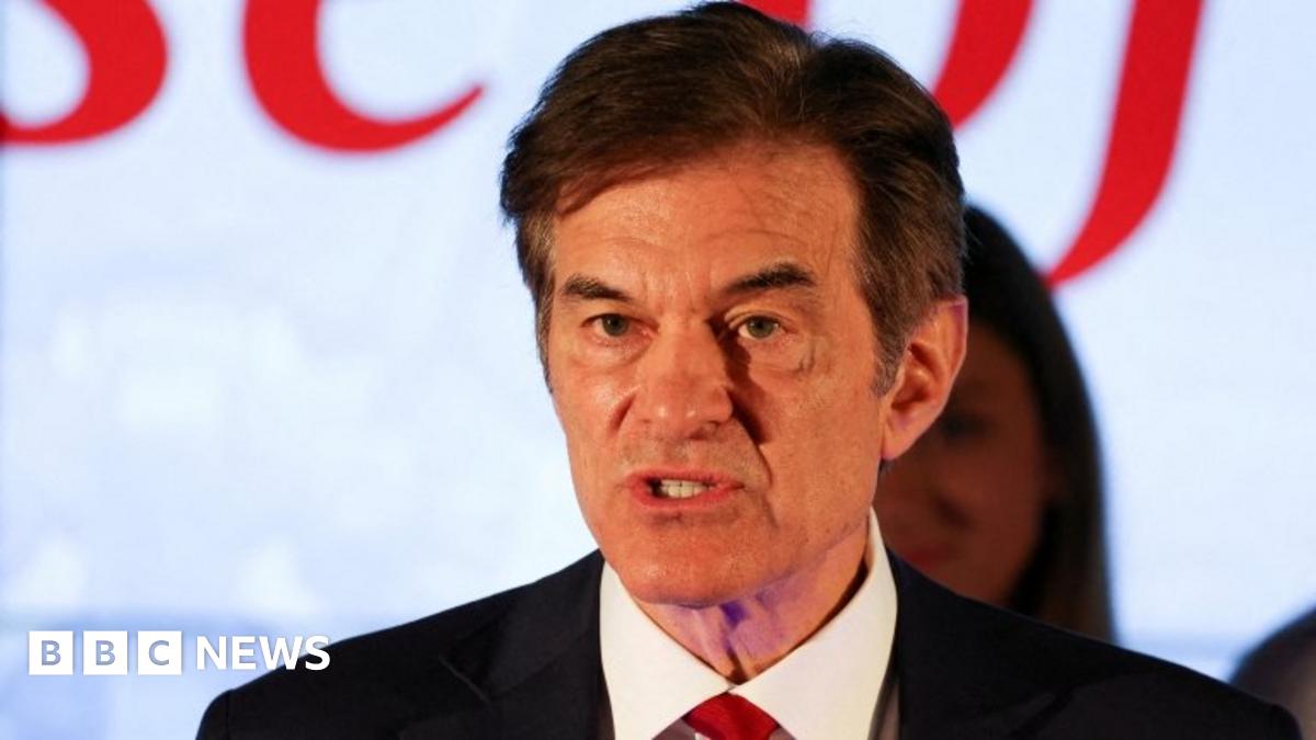 Trump-backed celebrity doctor wins Pennsylvania Senate primary - BBC News