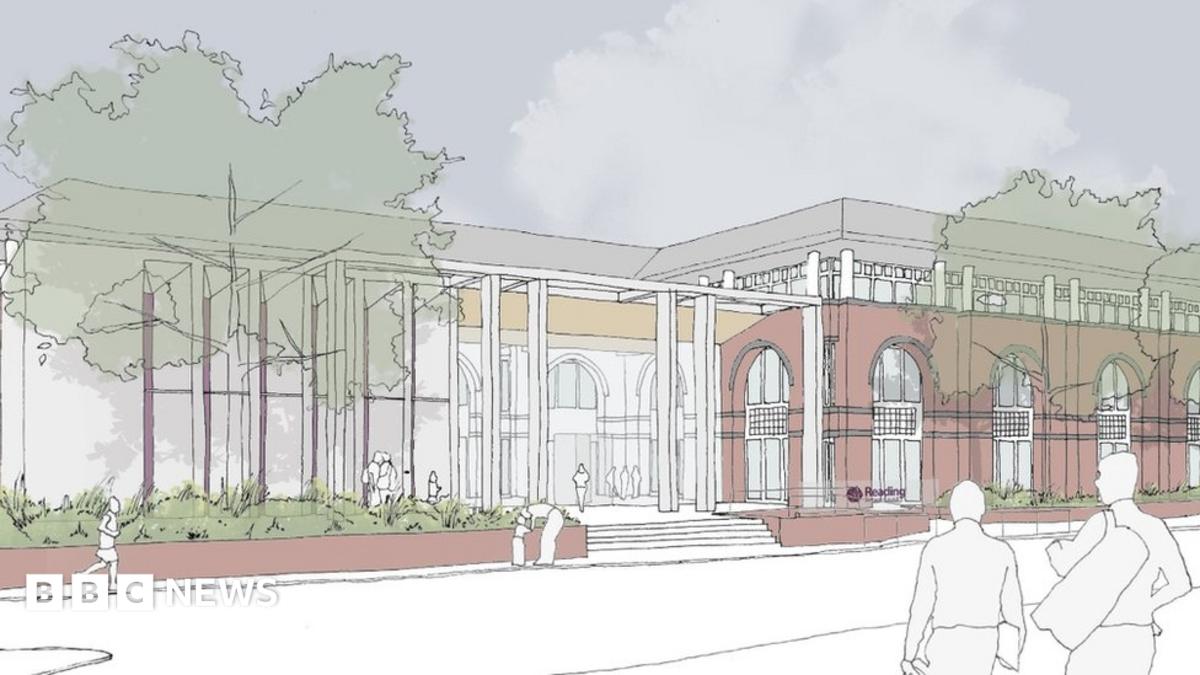 New Reading library plans given go ahead - BBC News