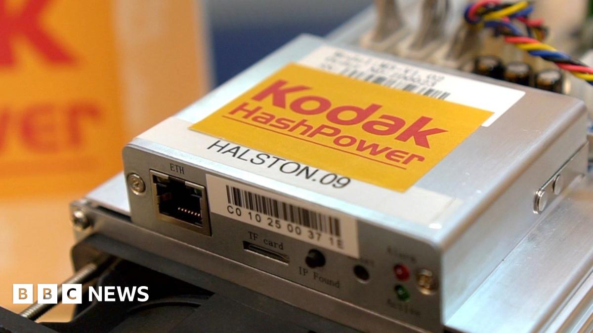 Kodak Bitcoin mining scheme evaporates - BBC News