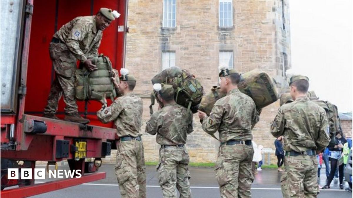 Scots soldiers deploy to Afghanistan on Nato peace-keeping mission ...