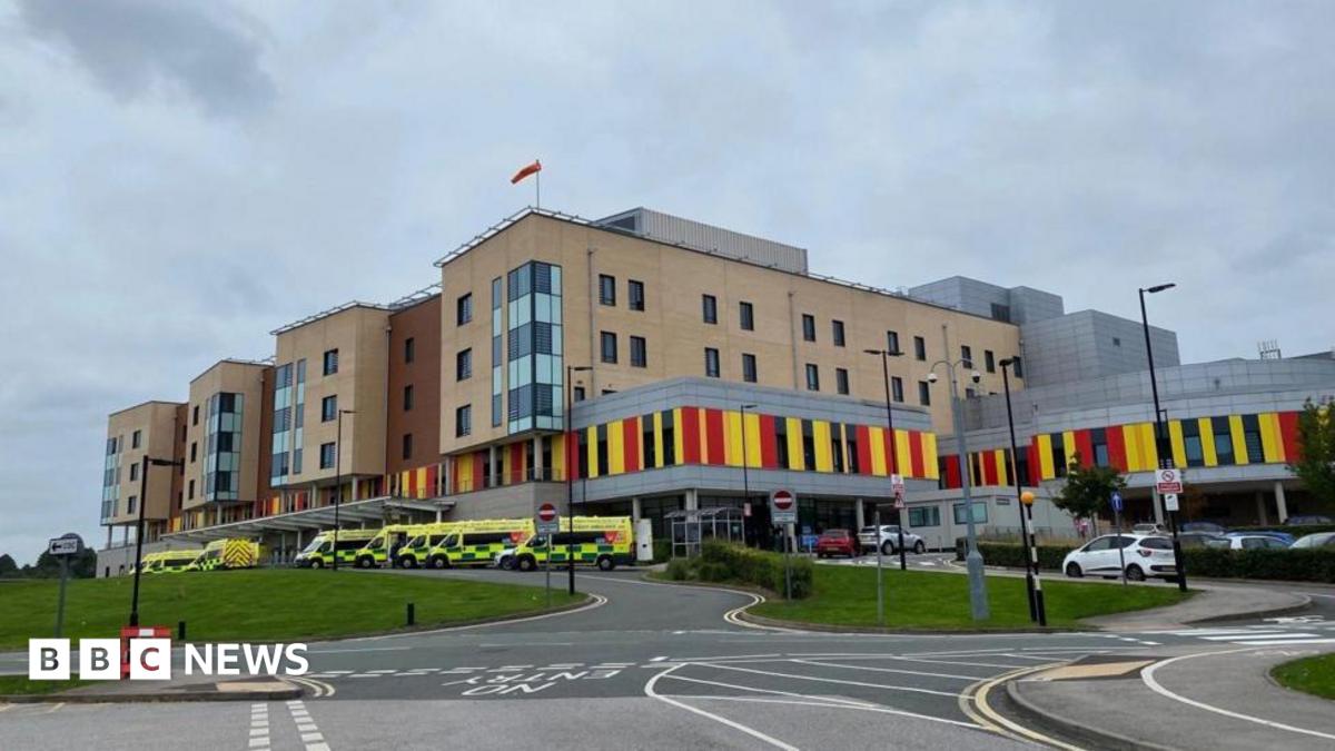 Royal Stoke University Hospital pledges to improve waiting times - BBC News