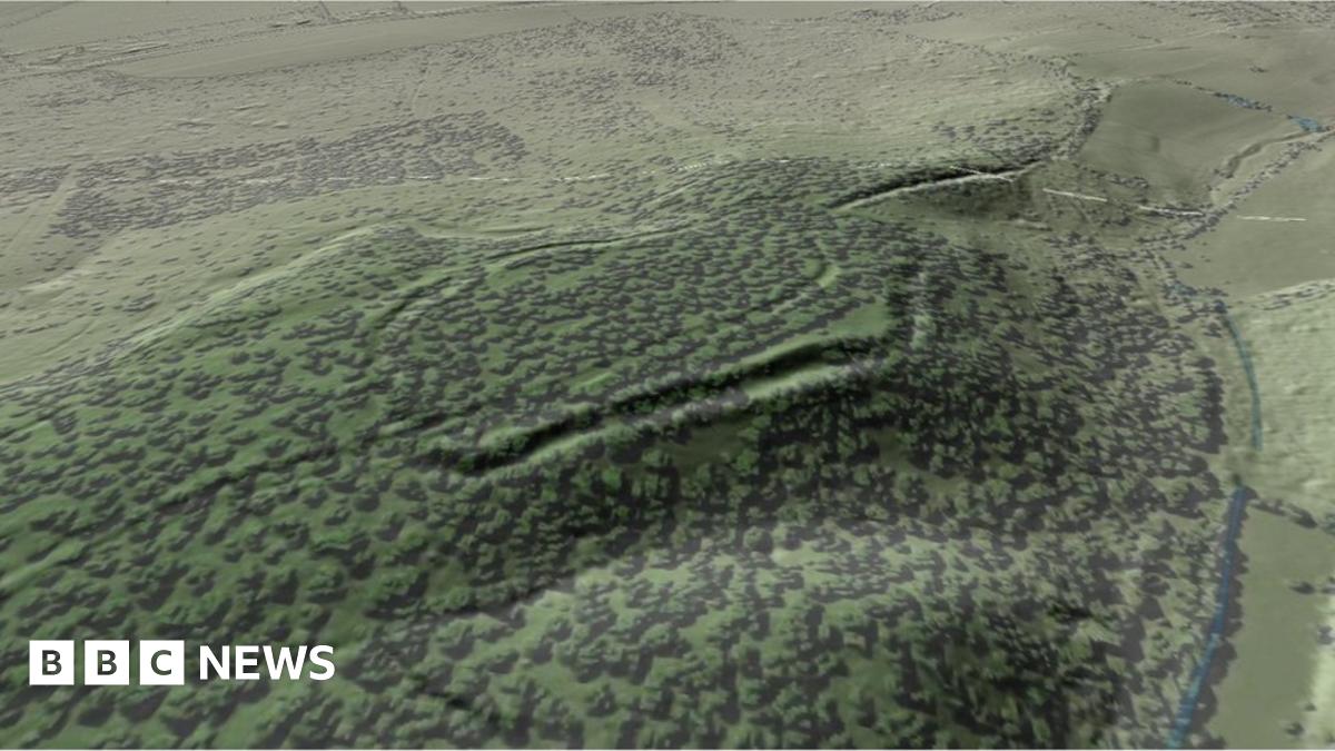 Buckinghamshire ancient hill fort 'under attack' by cyclists - BBC News