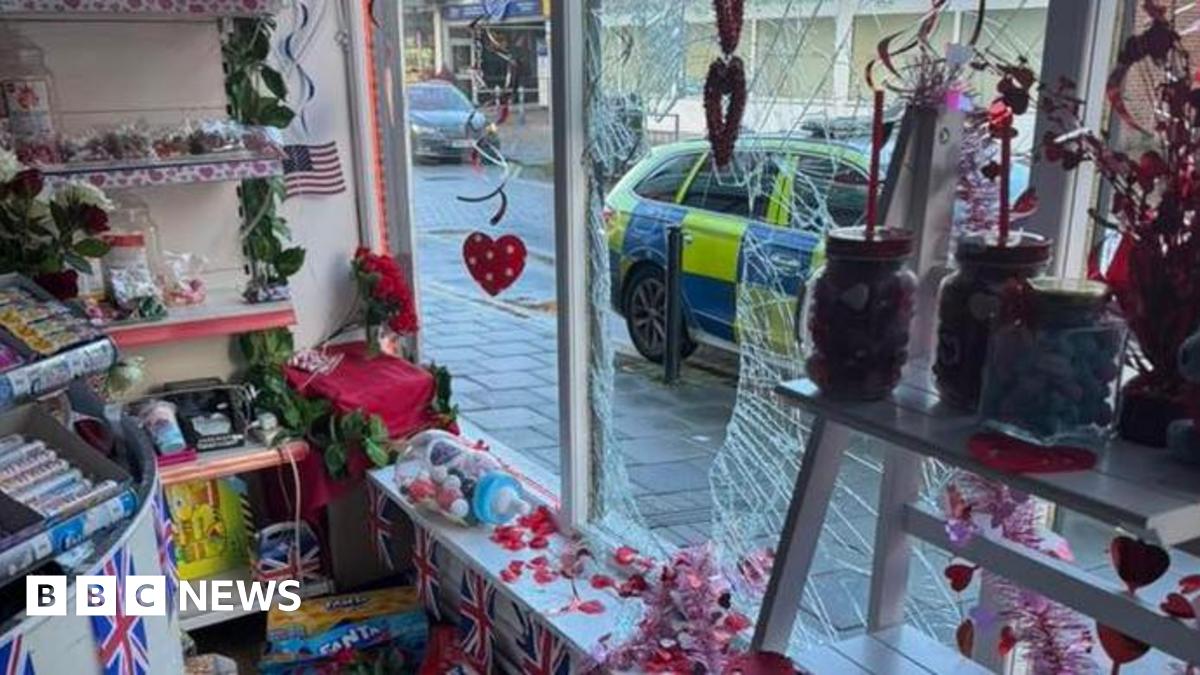 Worksop sweet shop owner 'gutted' after break-in - BBC News