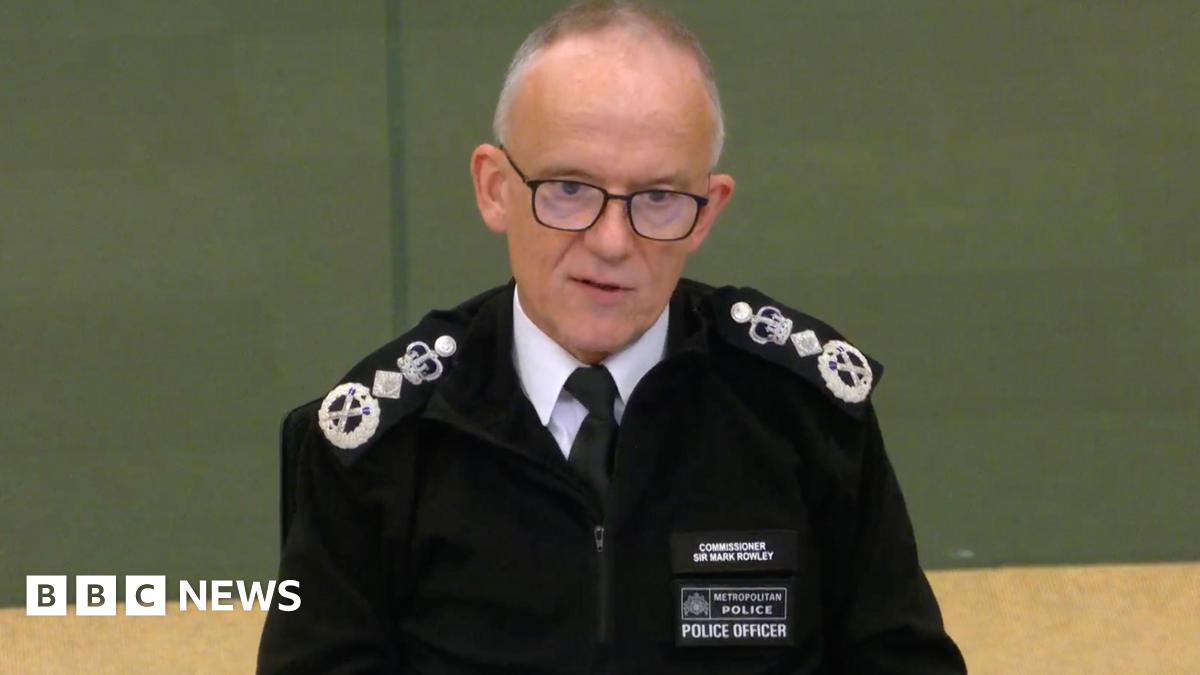 Met Police officers down by 2,300 next year, Sir Mark Rowley says - BBC ...