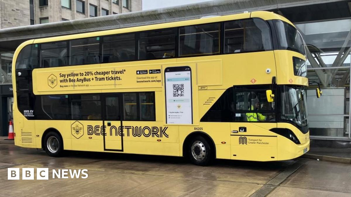 Greater Manchester bus fare cap to stay at £2, mayor confirms - BBC News