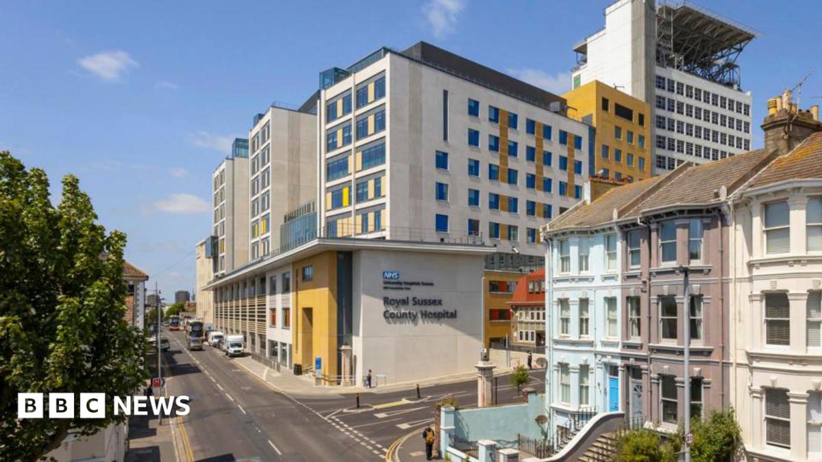 Brighton: New hospital building lands two prestigious awards - BBC News