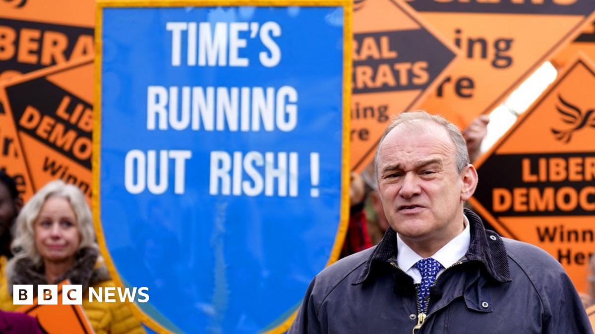 Lib Dems accuse Rishi Sunak of 'bottling' May general election at ...