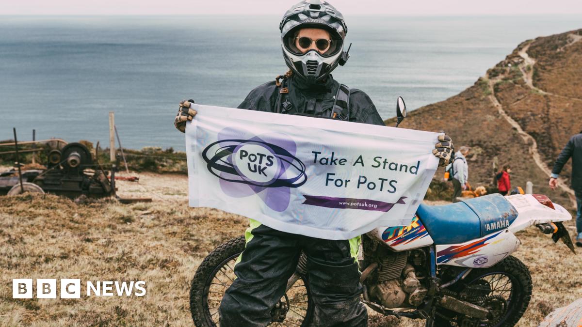 Bridgwater endurance rider completes Lands End bike trial - BBC News