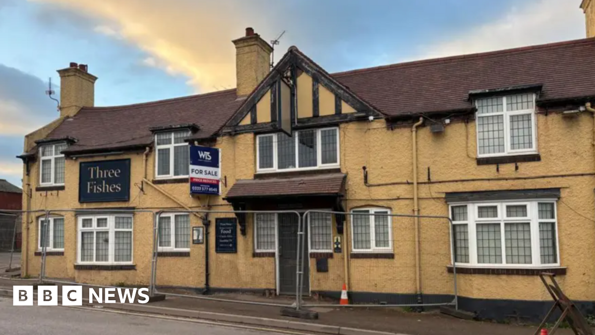 Lorry-damaged Bayston Hill pub to reopen in 2025 - BBC News