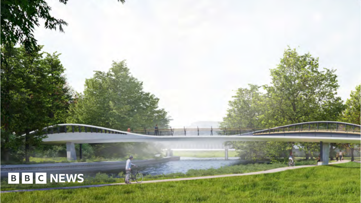 Oxford: New £10m river bridge approved for second time - BBC News