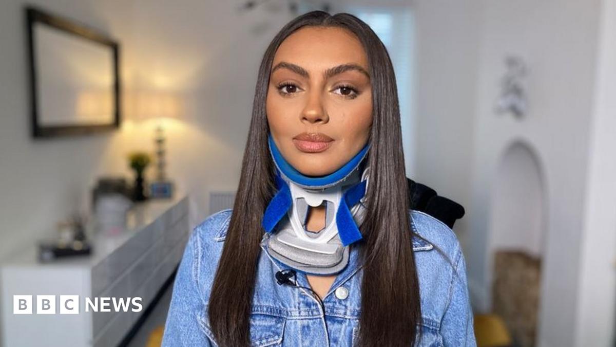 Miss Wales says she is grateful after life-changing M4 crash - BBC News