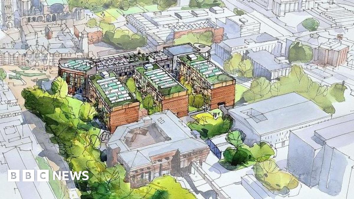 Coventry University reveals city centre development plans - BBC News