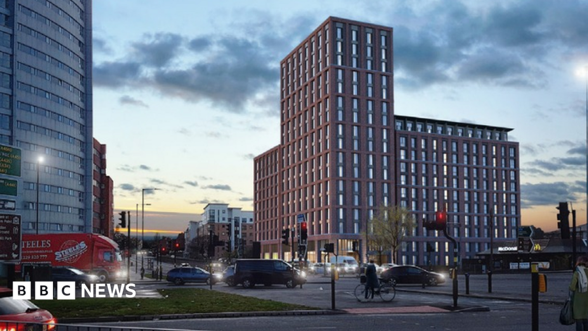 Student flats apartment block in Birmingham may get go ahead - BBC News