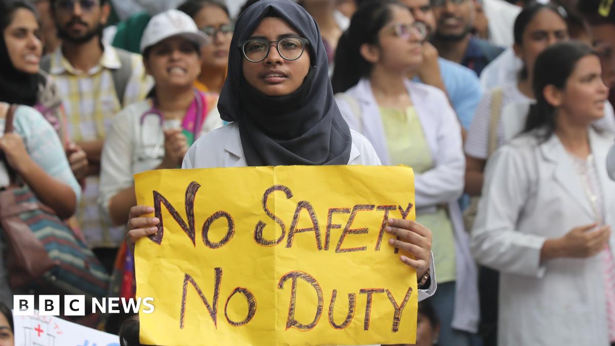 India: National strike held over doctor's rape and murder - BBC News