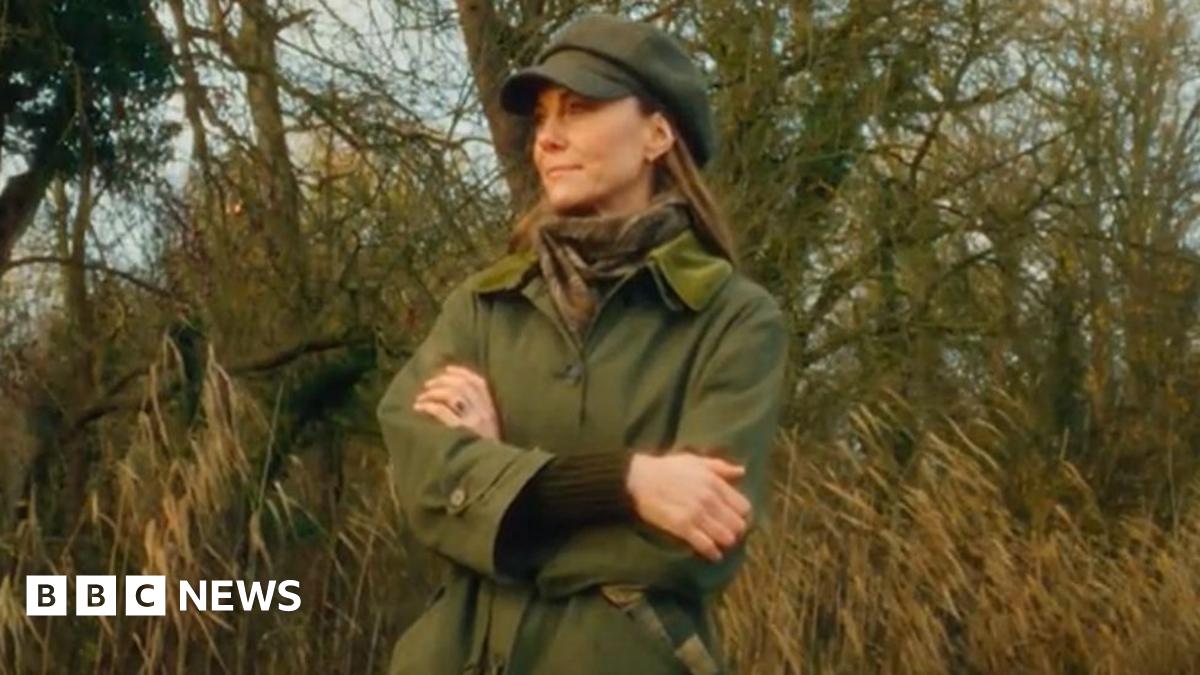 Catherine marks birthday with message on healing power of nature - BBC News