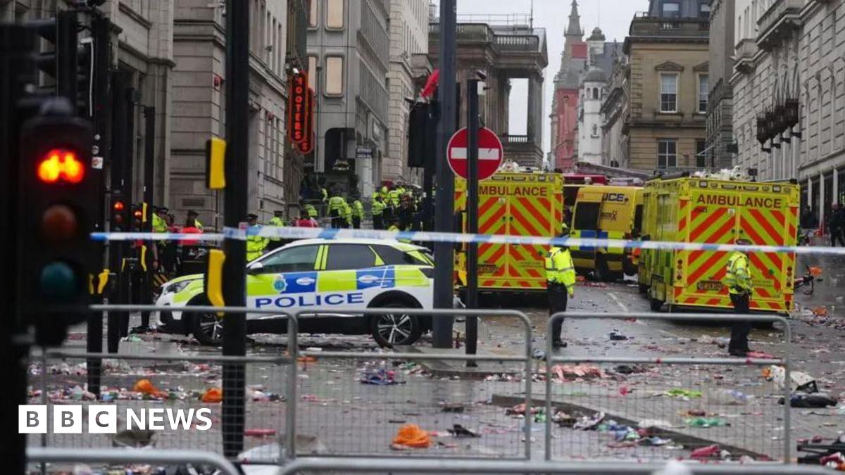 Final patient being treated after LFC parade crash discharged - BBC News