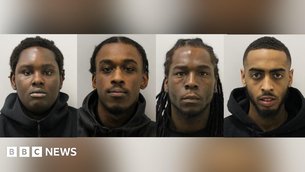 Four men convicted after Euston drive-by church shooting - BBC News