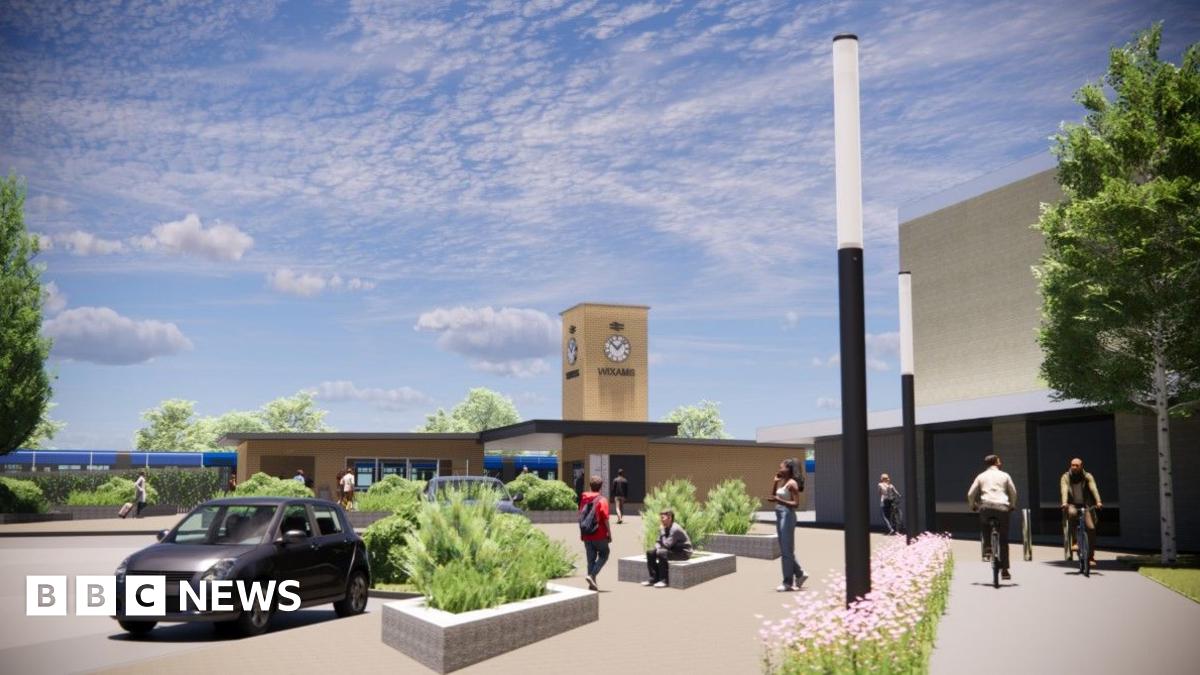 Council agrees £62.6m funding for new rail station in Wixams - BBC News