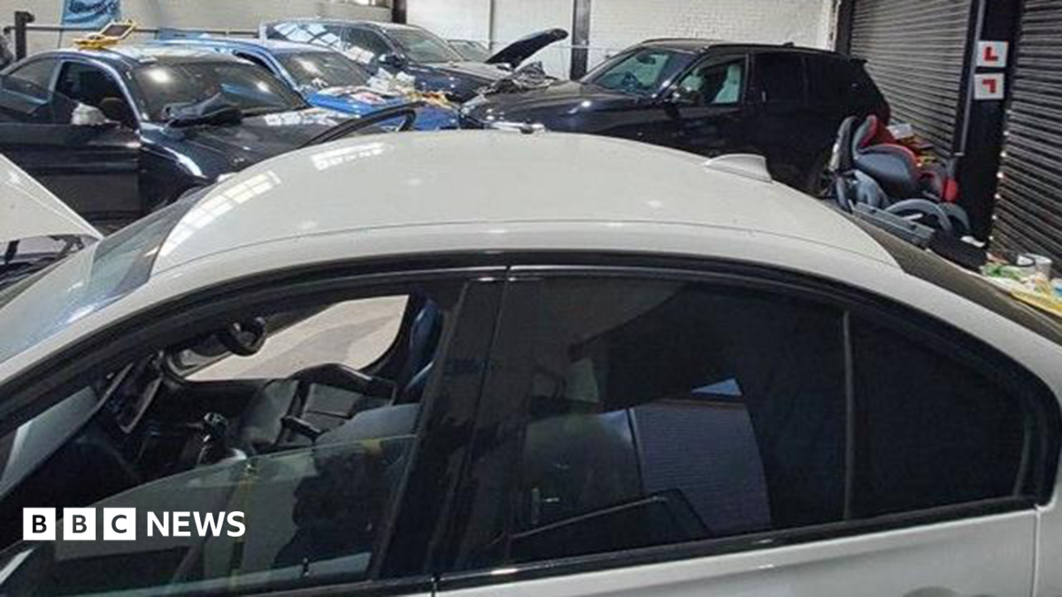 Vehicles and engines recovered in Birmingham theft investigation - BBC News