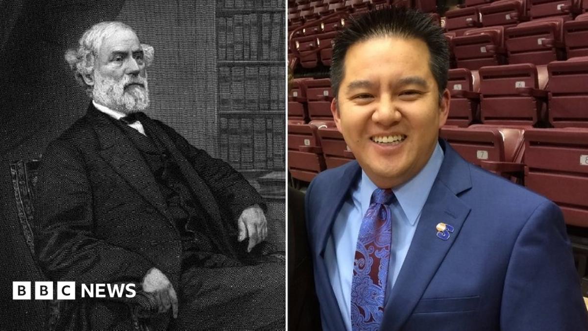ESPN reassigns commentator Robert Lee over 'name coincidence' - BBC News