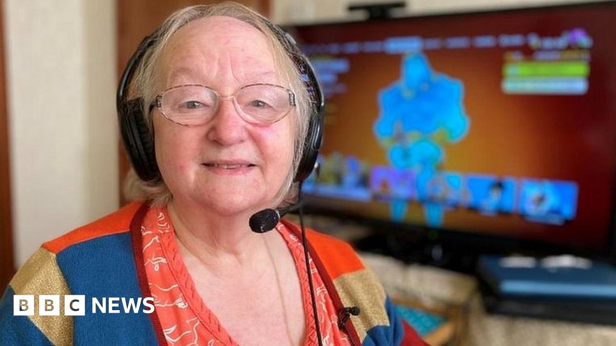 Grumpy gran aged 75 is global Fortnite gaming sensation - BBC News