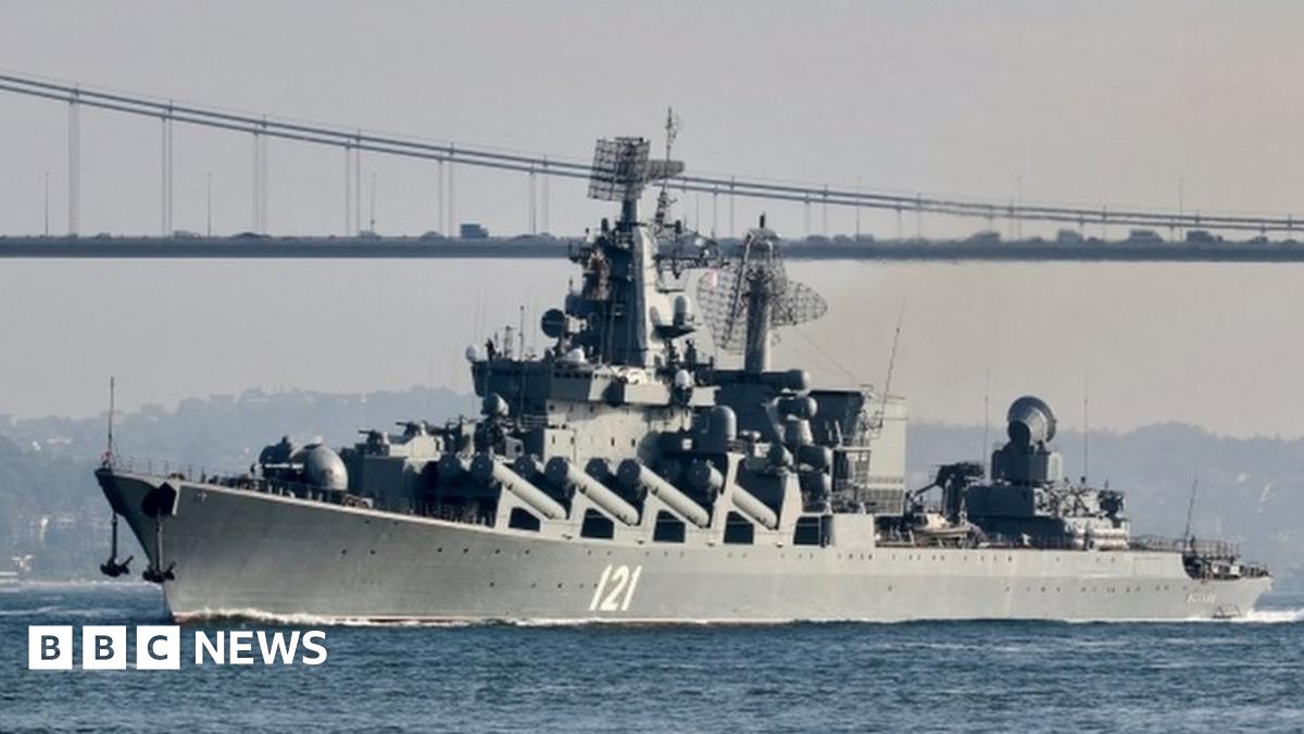 Sunken Russian warship Moskva: What do we know? - BBC News