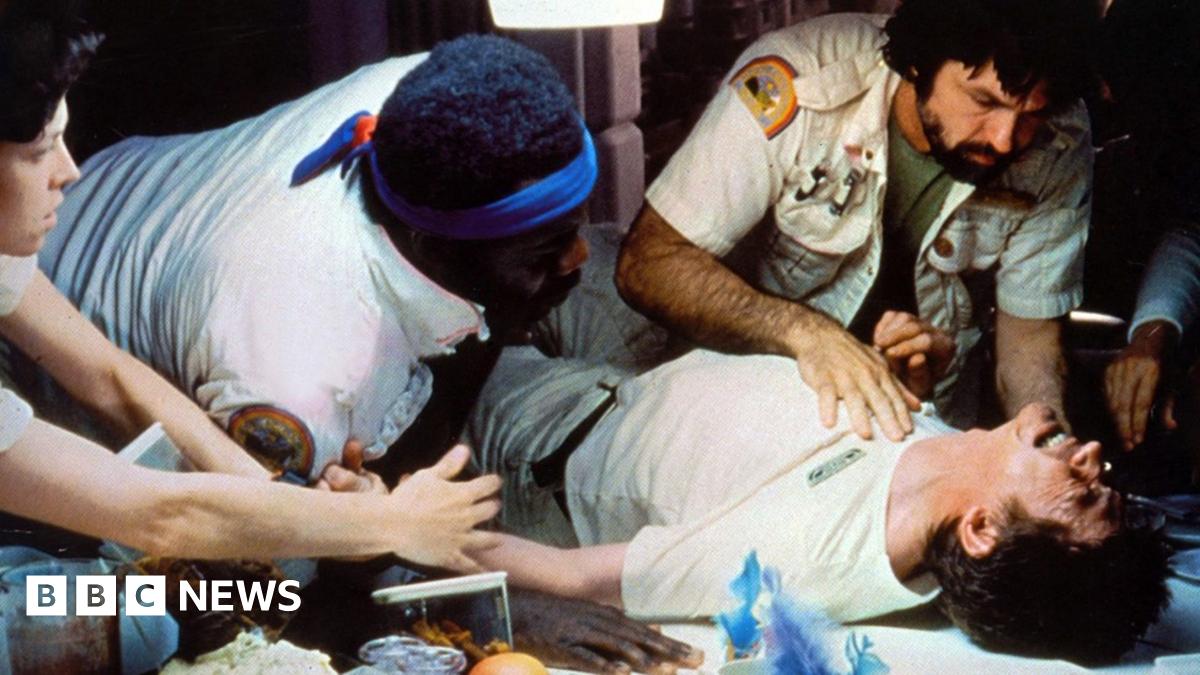 ITV News rapped for showing Alien 'chestburster' scene - BBC News