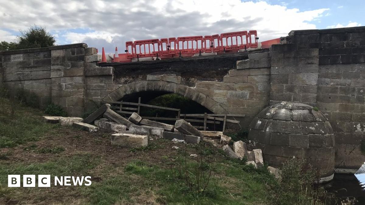 Bubwith bridge repairs expected to take five months to complete - BBC News