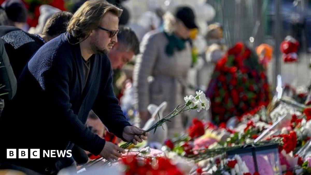 Why is Russia trying to frame Ukraine for concert massacre? - BBC News