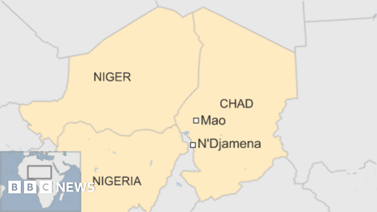 Chad police killed in N'Djamena weapons raid - BBC News