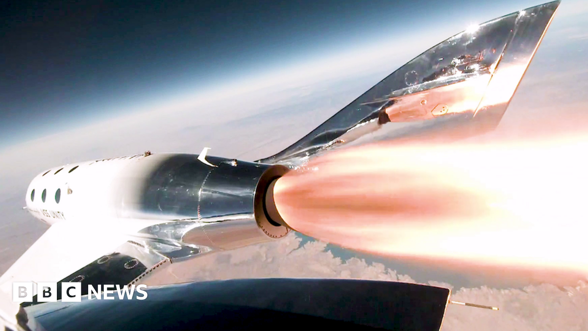 Virgin Galactic: Sir Richard Branson's rocket plane returns to ...