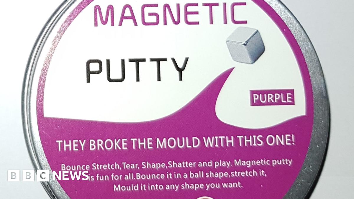 Magnetic Putty children's toy banned over arsenic fears - BBC News