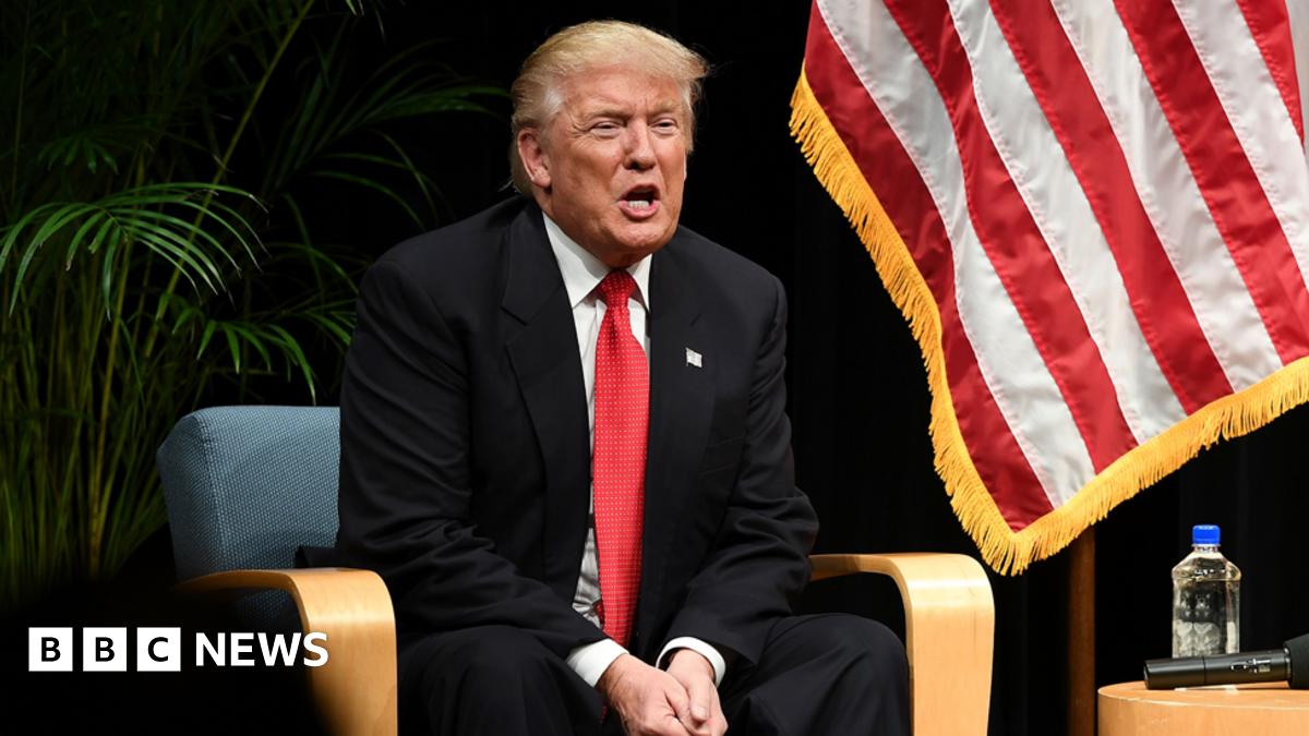 Lay off a woman's size, Trump - BBC News