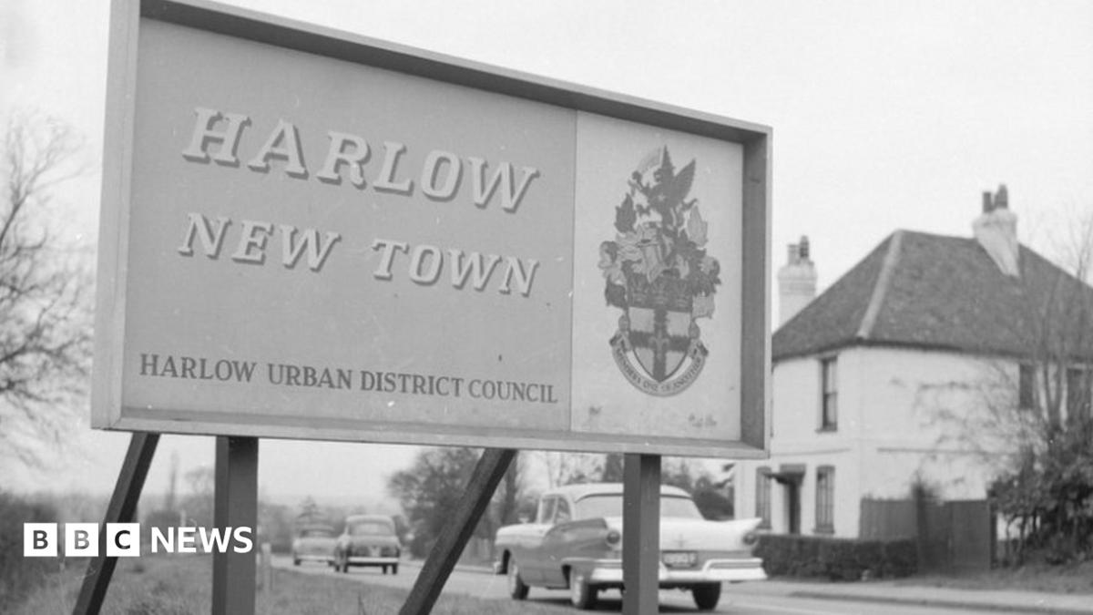 Harlow celebrates its 70th anniversary as a new town - BBC News